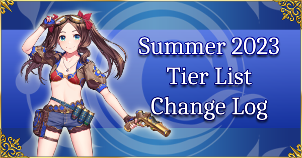 Summer 2023: Chaldea Summer Adventure - Tier List Change Log | Fate Grand Order Wiki - GamePress